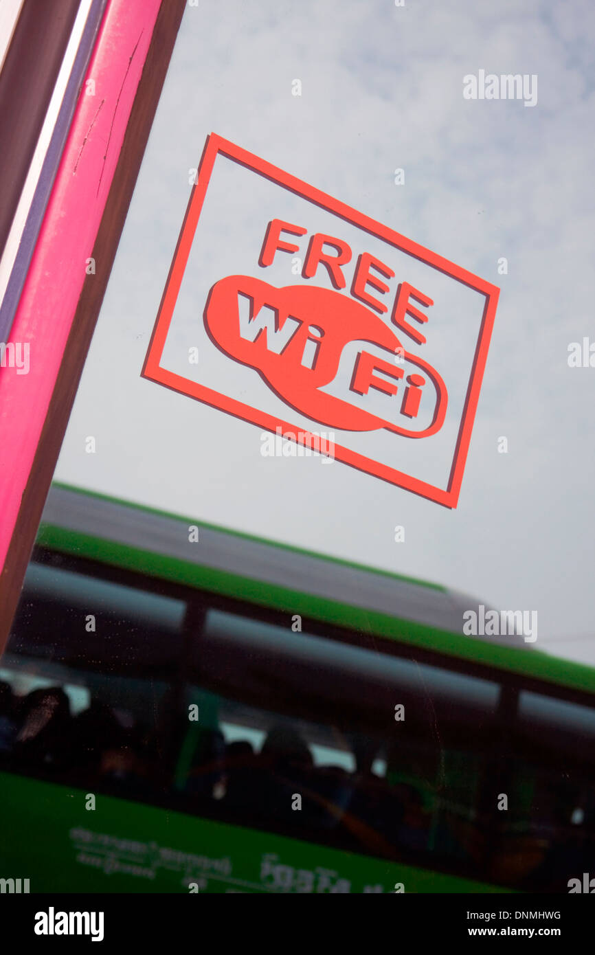 Free wifi bus hi-res stock photography and images - Alamy