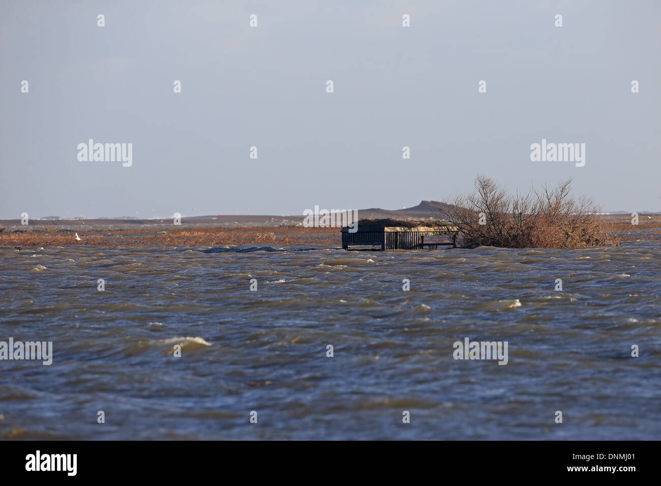 Sea surge coastal flooding Stock Photo - Alamy