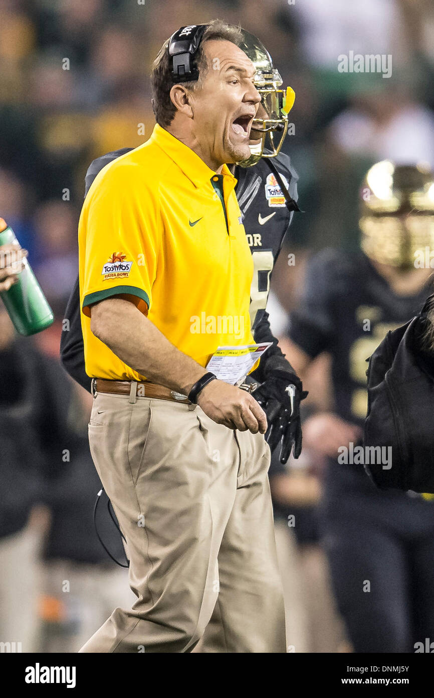 Glendale, Arizona, USA. 1st Jan, 2014. January 1, 2014: Baylor Bears ...