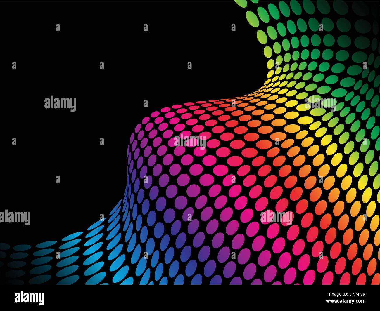 Rainbow dots Stock Vector Images - Alamy