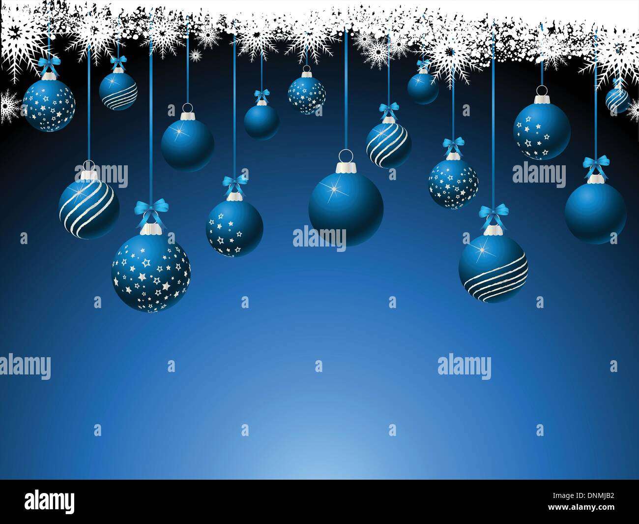 Hanging Christmas baubles Stock Vector Image & Art - Alamy