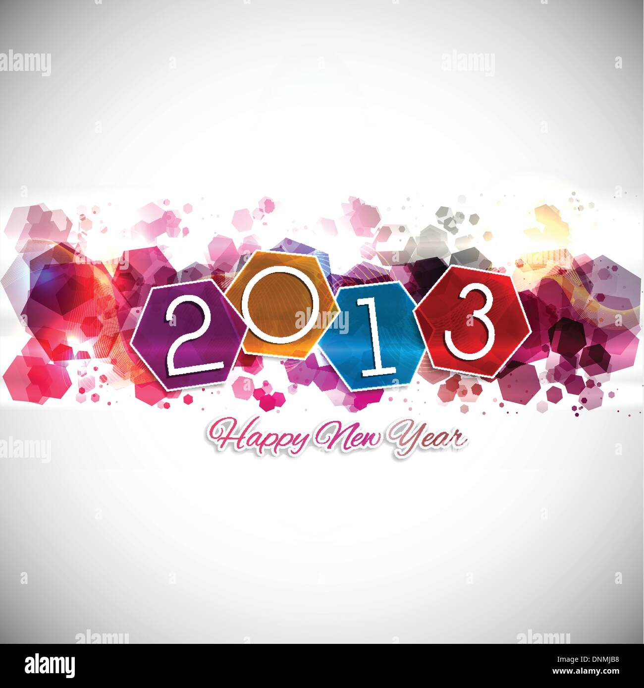 Abstract design background for the Happy New Year Stock Vector Image ...