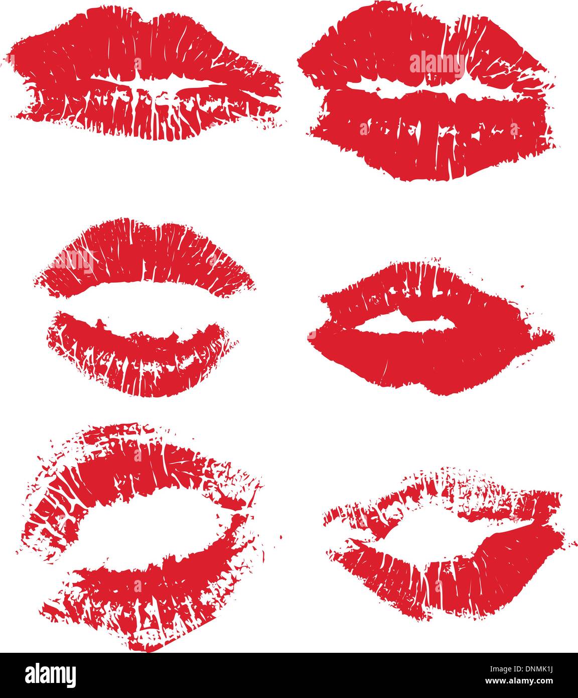 Lip prints hi-res stock photography and images - Alamy