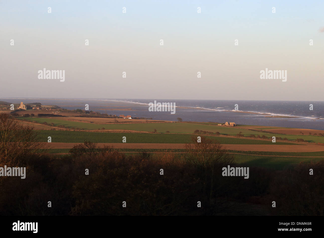 Sea surge coastal flooding Stock Photo - Alamy
