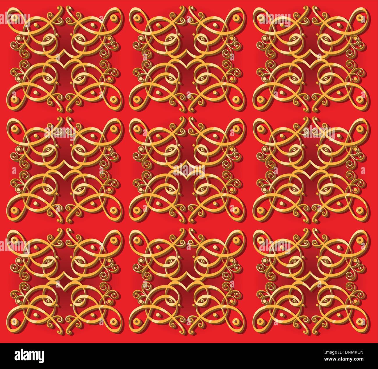 Rococo curves Stock Vector Images - Alamy