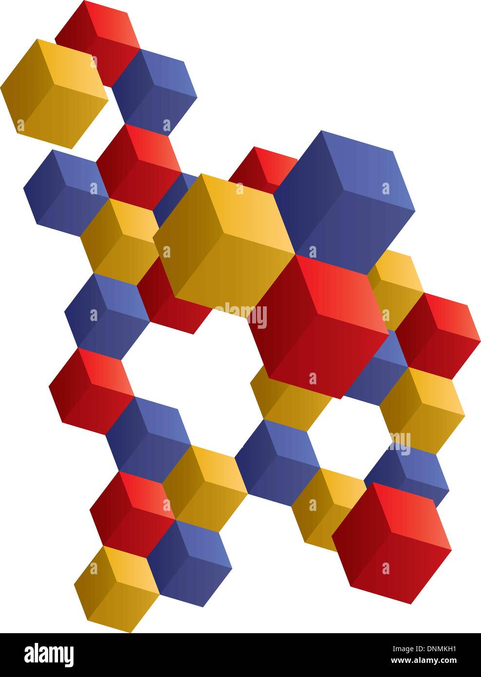 Illustration of Abstract Background Cube Design for Poster, Cover ...