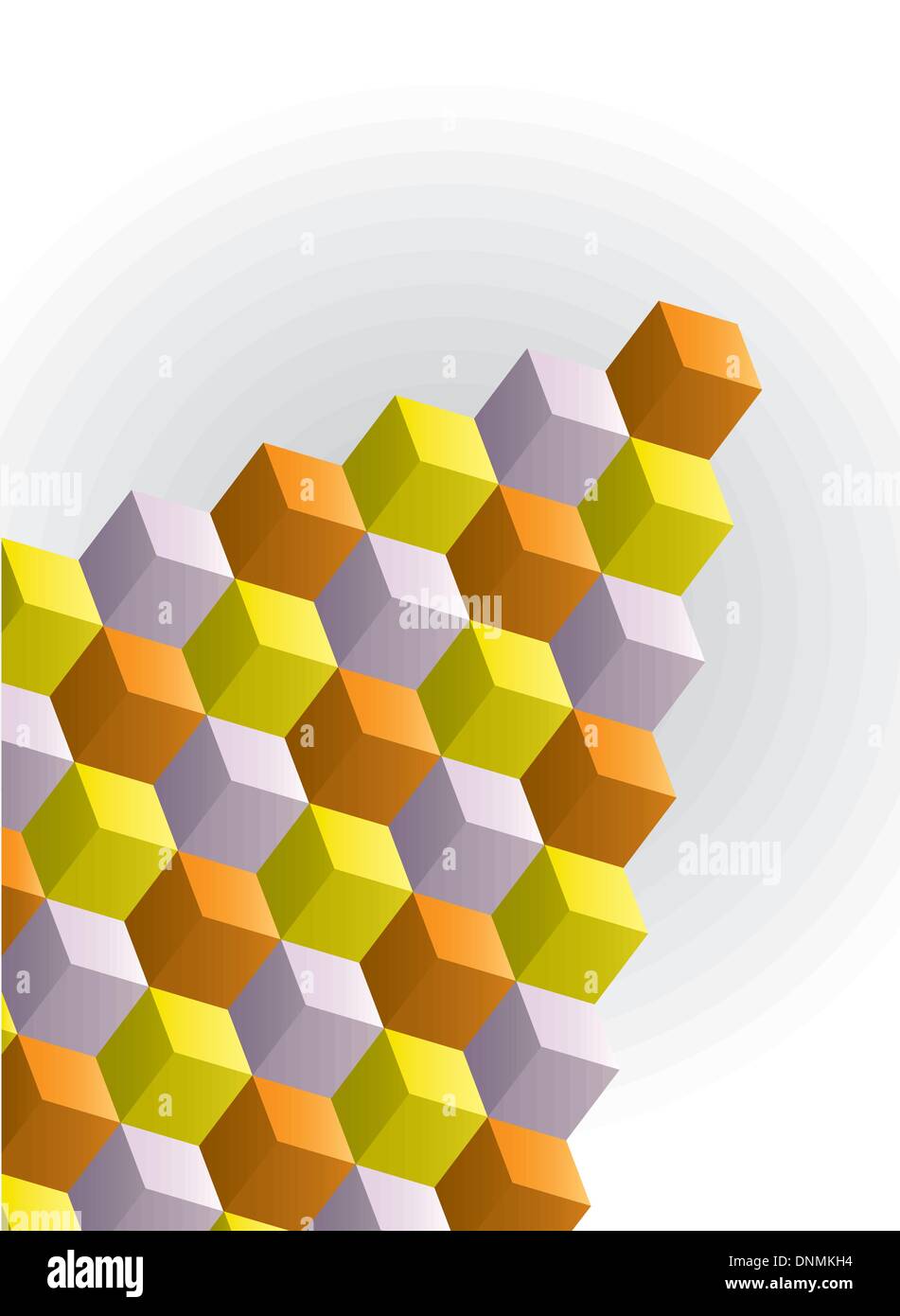 Illustration of Abstract Background Cube Design for Poster, Cover ...