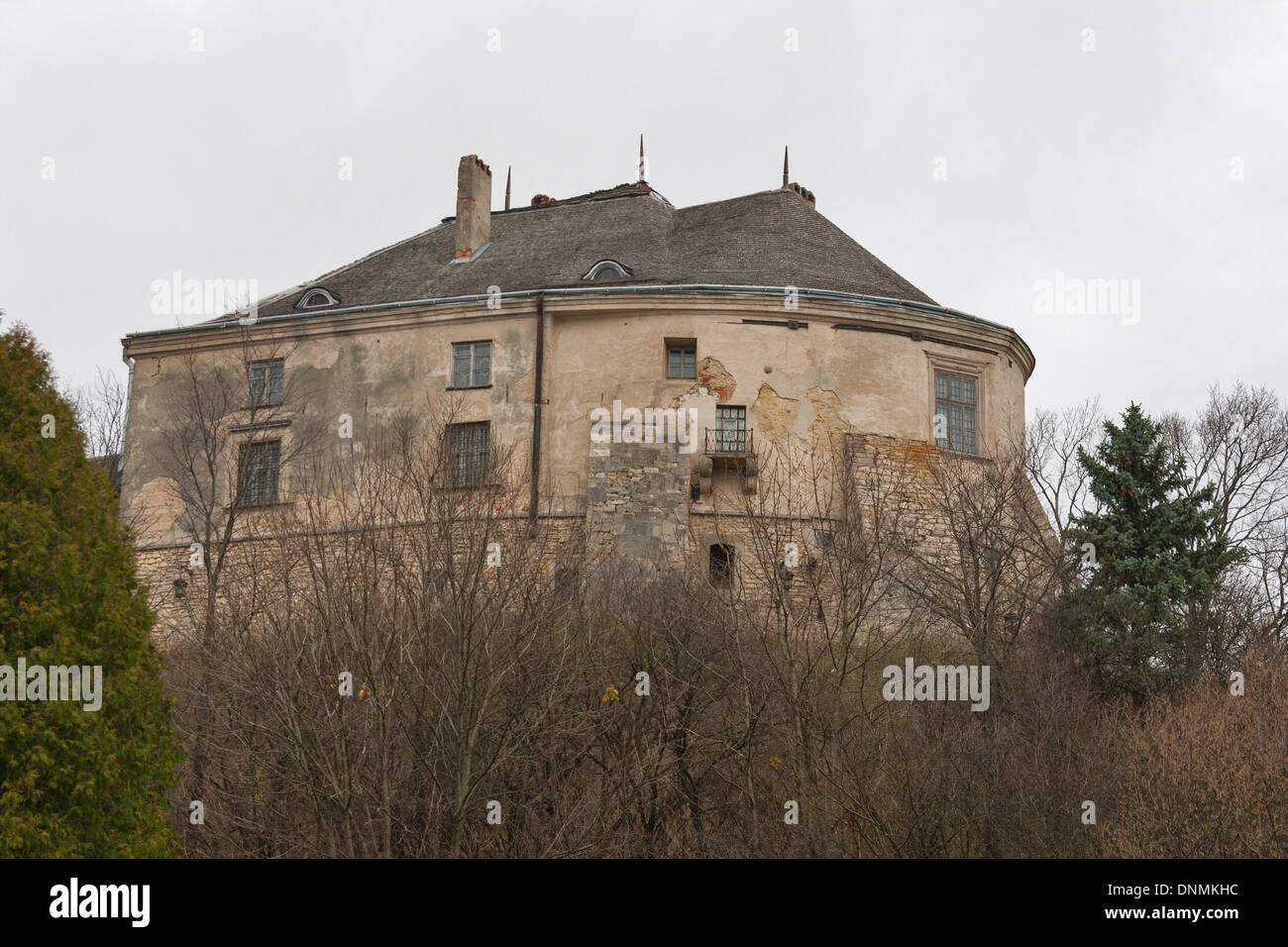 Ancient Olesko castle museum in Ukraine Stock Photo - Alamy