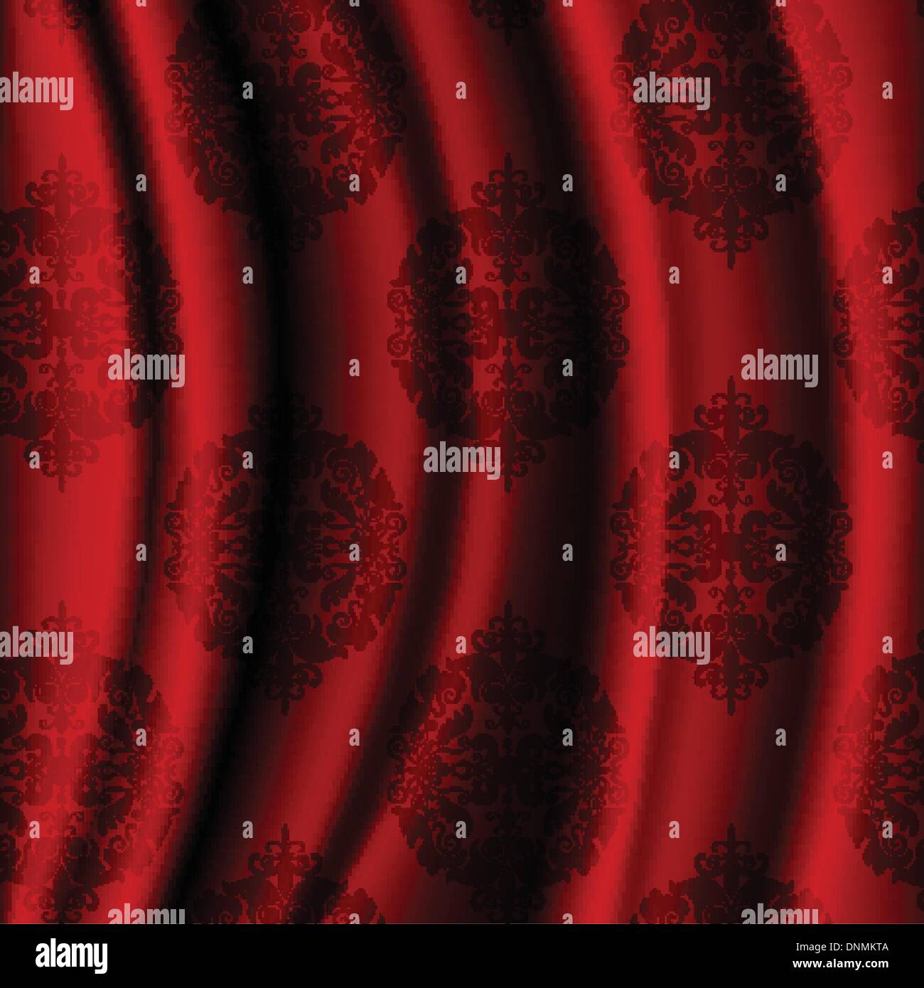 Red velvet material Stock Vector Images - Alamy