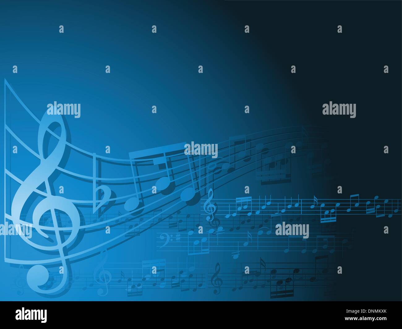 Abstract background with music notes Stock Vector Image & Art - Alamy