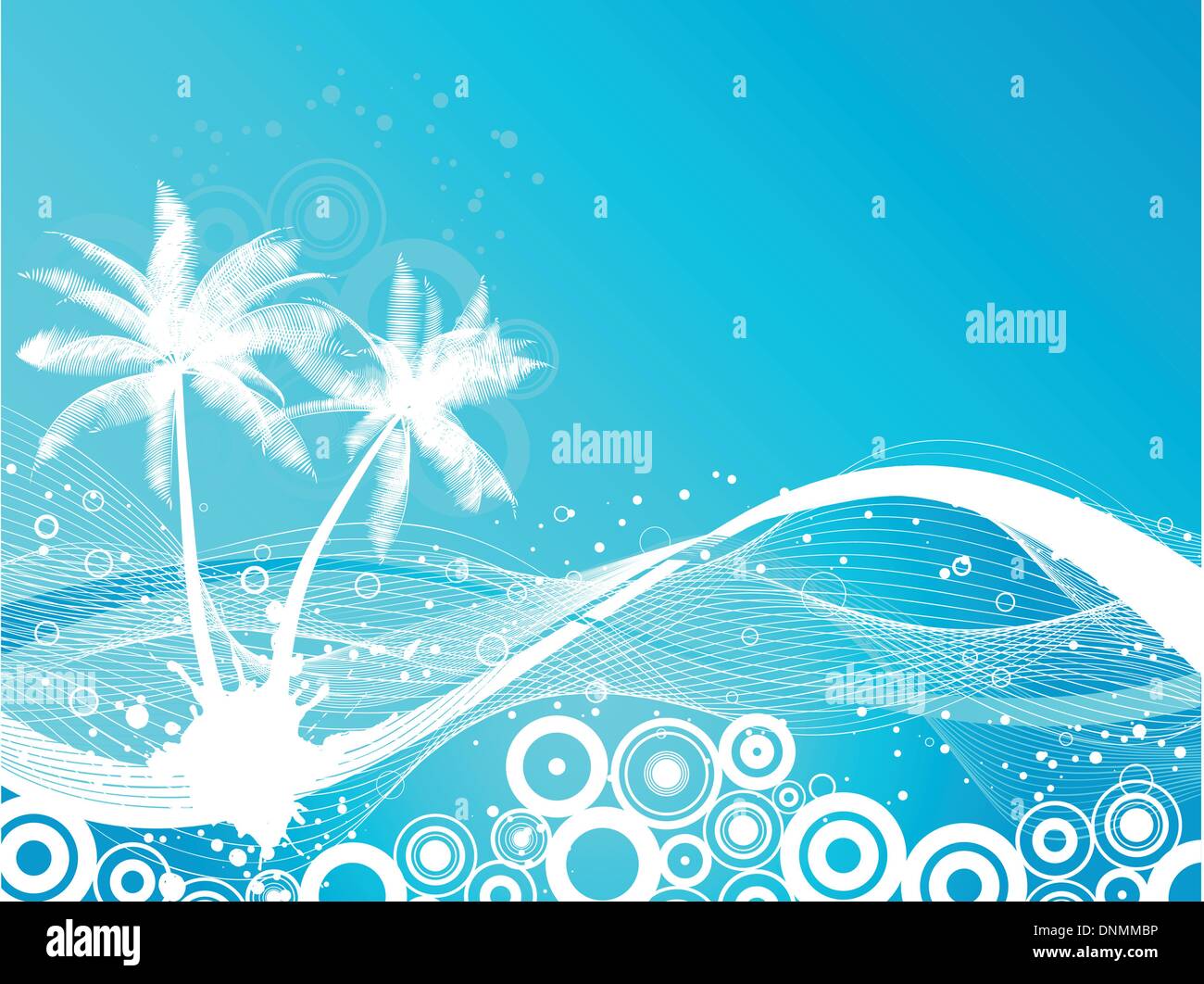 Abstract palm trees background Stock Vector Image & Art - Alamy