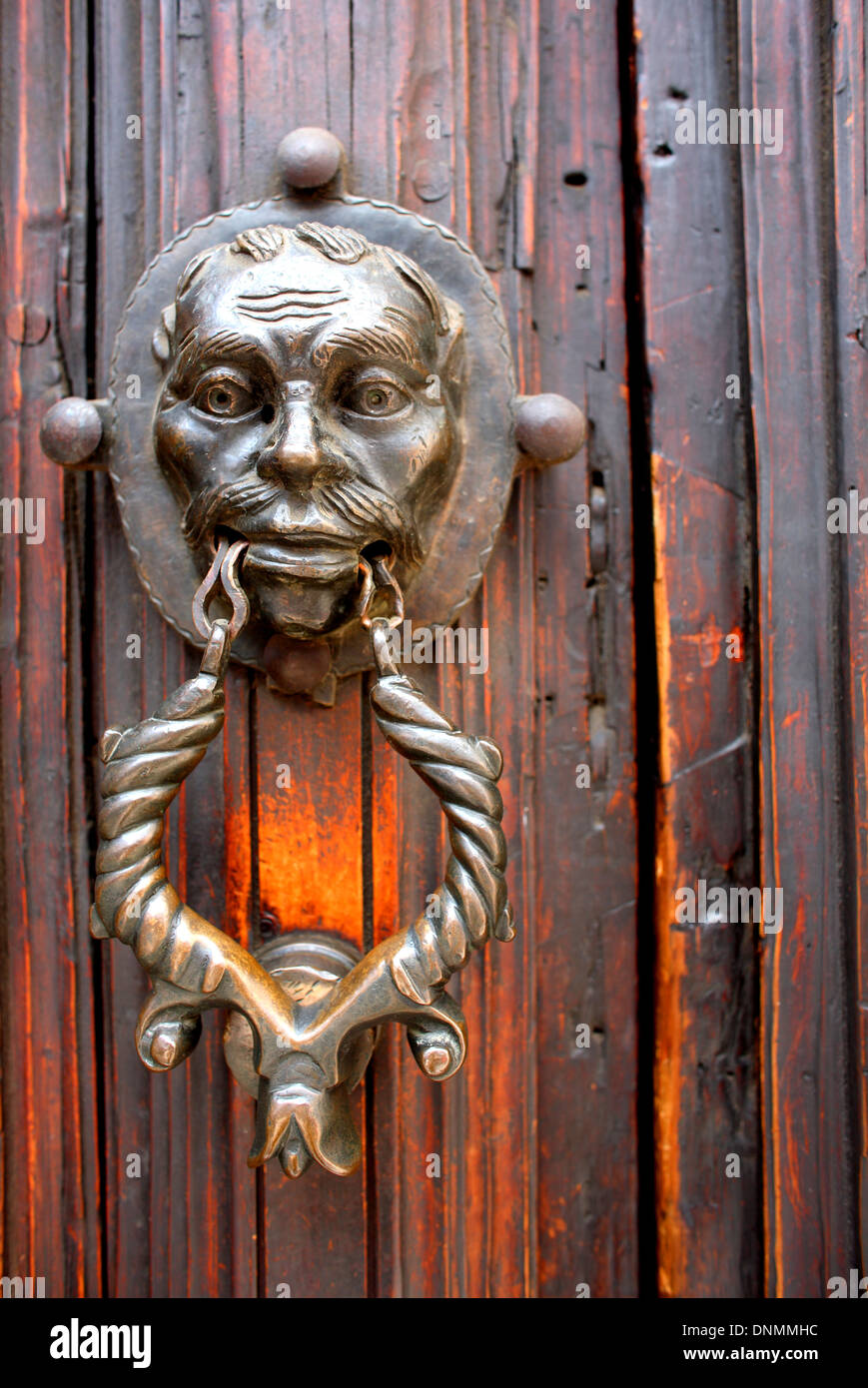 Human face knocker hi-res stock photography and images - Alamy