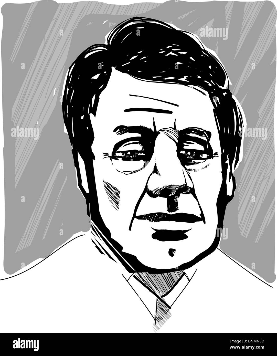 Contemplative expression Stock Vector Images - Alamy