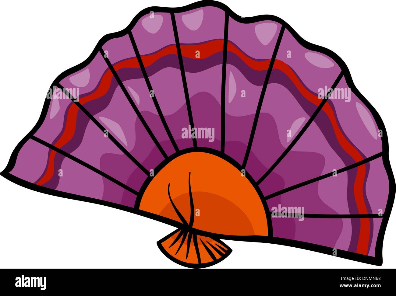 Fan clip art Stock Vector Images - Alamy