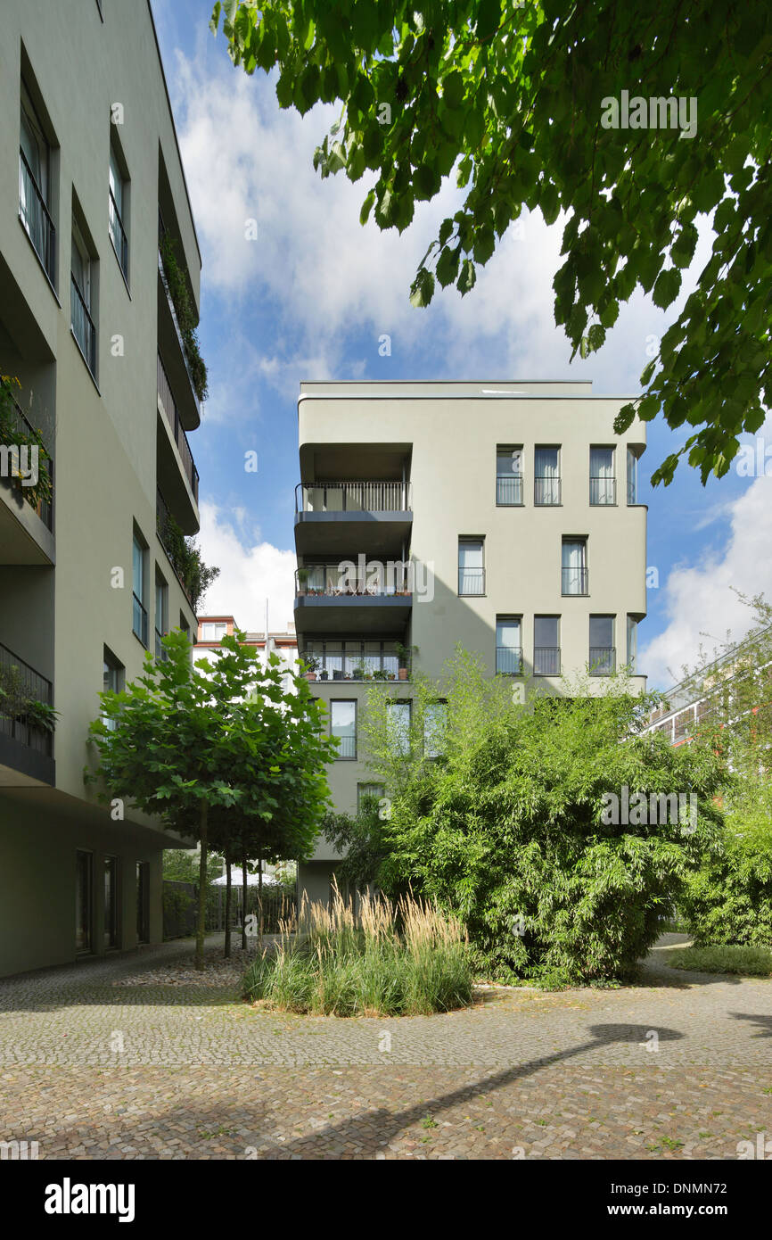 Berlin, Germany, the construction of new residential buildings by ...