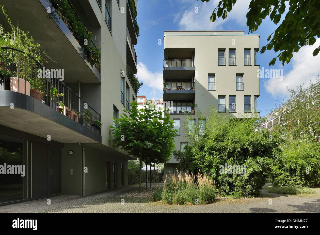Berlin, Germany, the construction of new residential buildings by ...