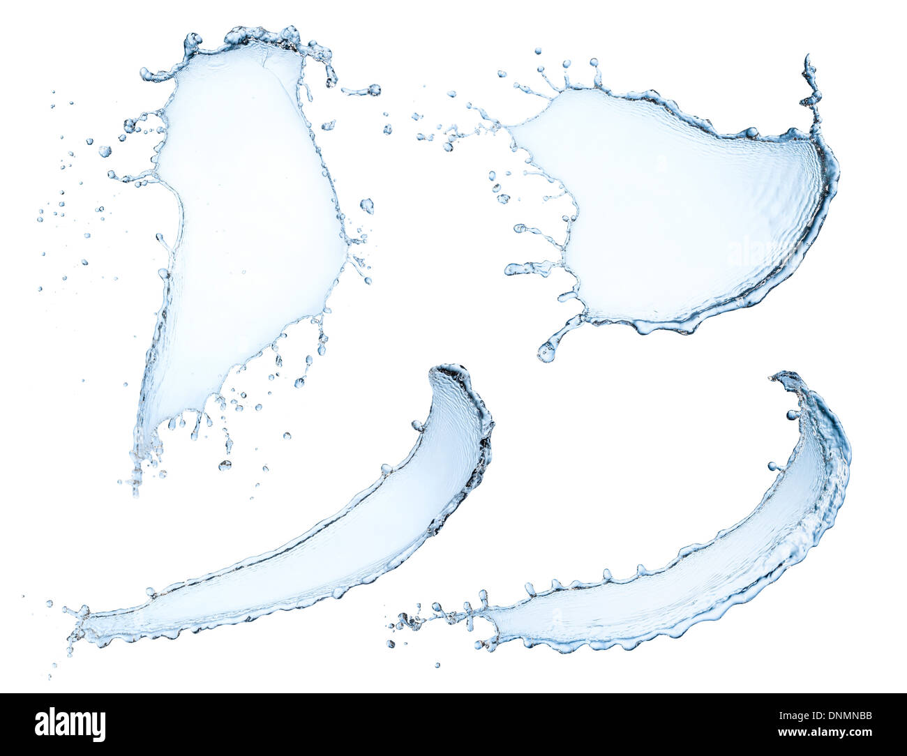 abstract liquid splash isolated on white background Stock Photo - Alamy