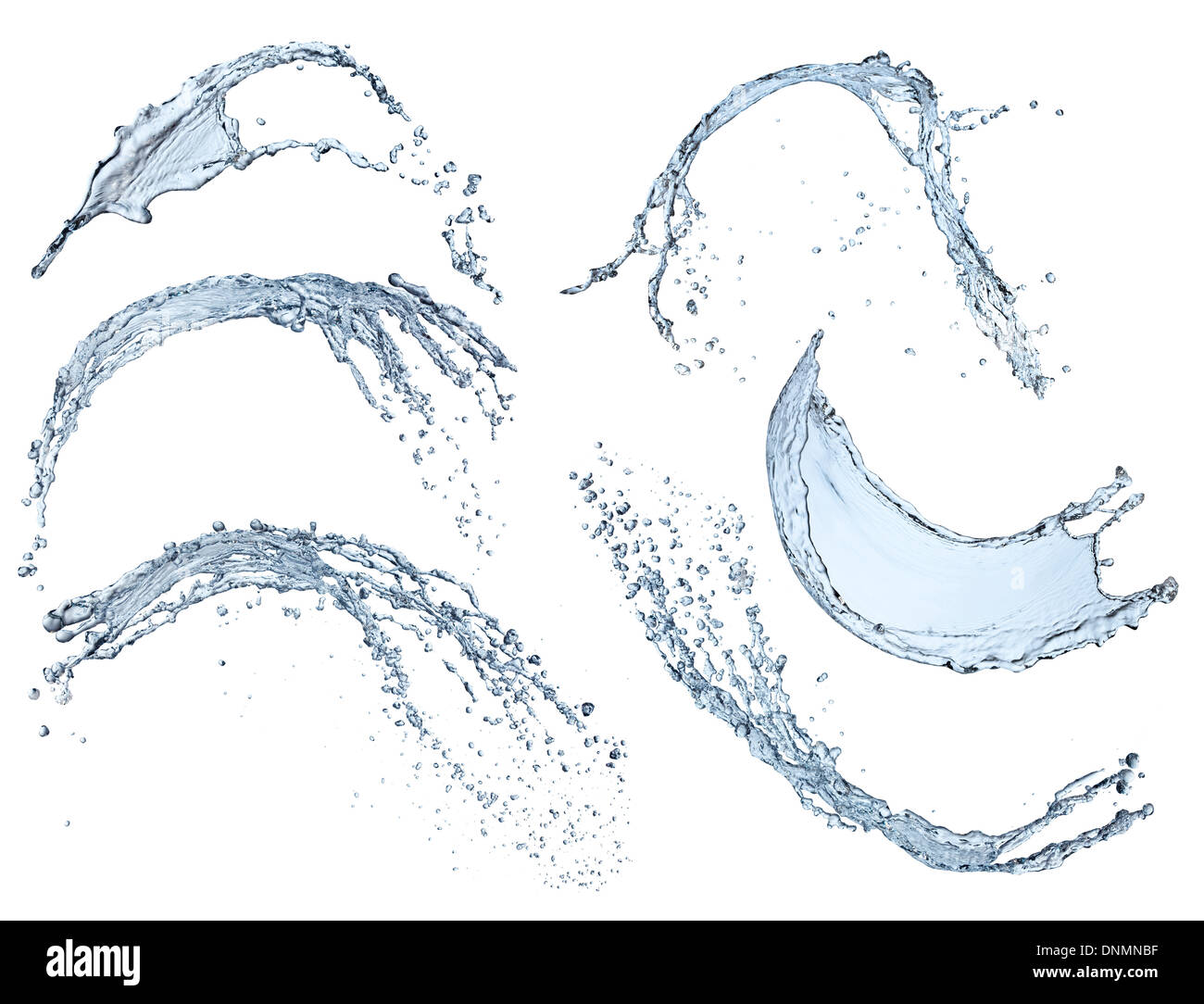 abstract liquid splash isolated on white background Stock Photo - Alamy