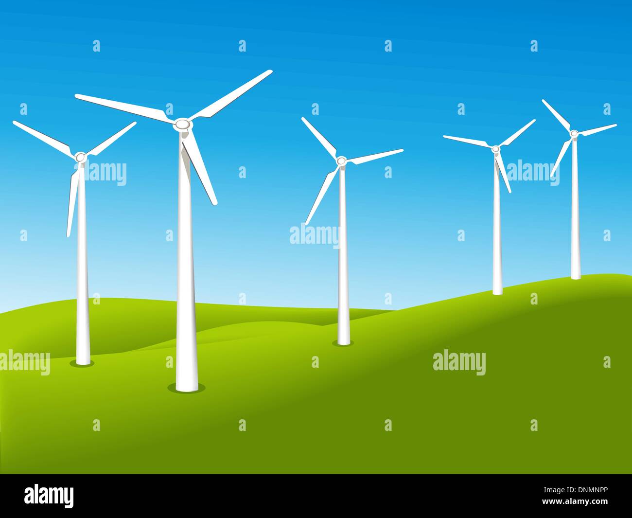 Free wind energy Stock Vector Images - Alamy