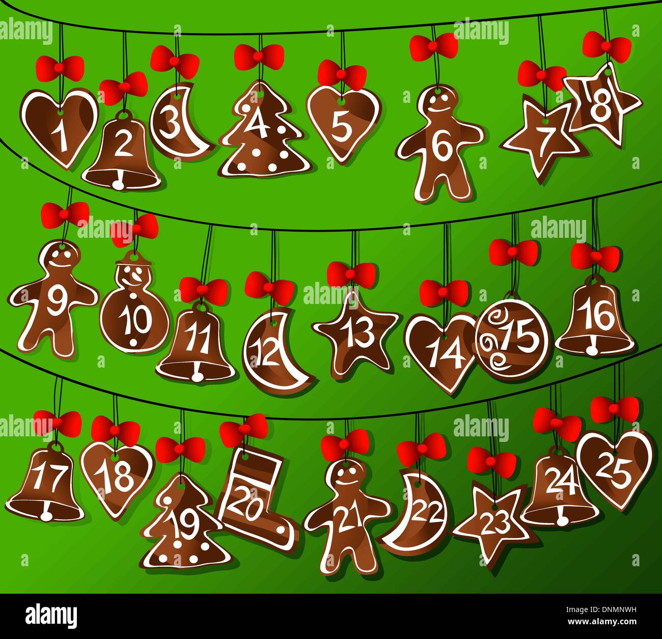 Advent gift christmas Stock Vector Images - Alamy