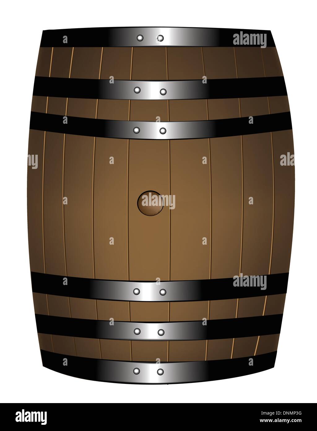Alcohol wine cask barrel Cut Out Stock Images & Pictures - Alamy