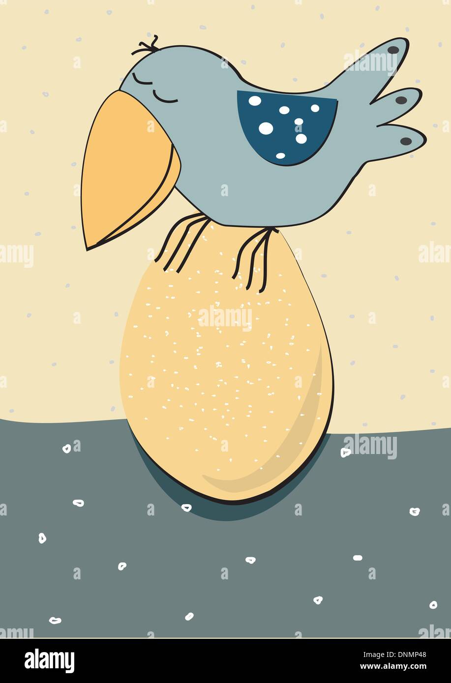 Quirky egg Stock Vector Images - Alamy