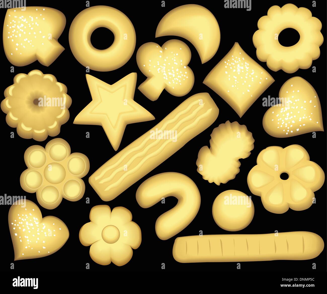 Aromatic sweets Stock Vector Images - Alamy