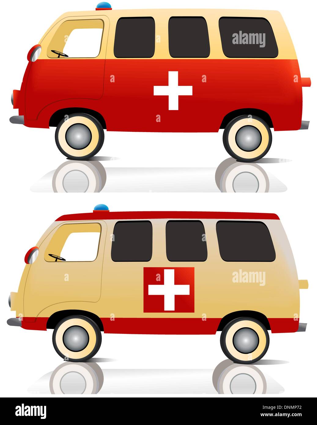 Cartoon ambulance hi-res stock photography and images - Alamy