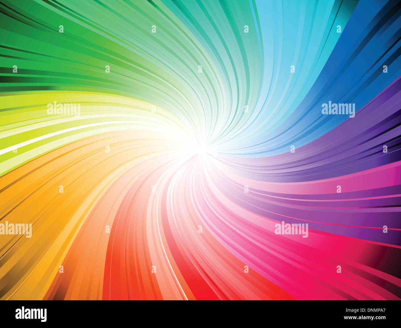 Rainbow coloured swirl background Stock Vector Image & Art - Alamy