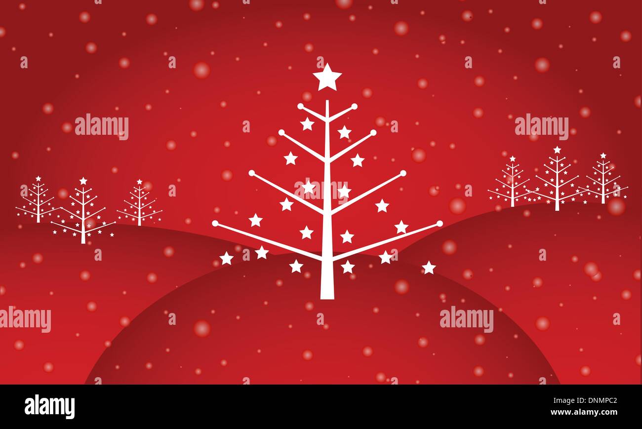 Retro christmas background Stock Vector Images - Alamy