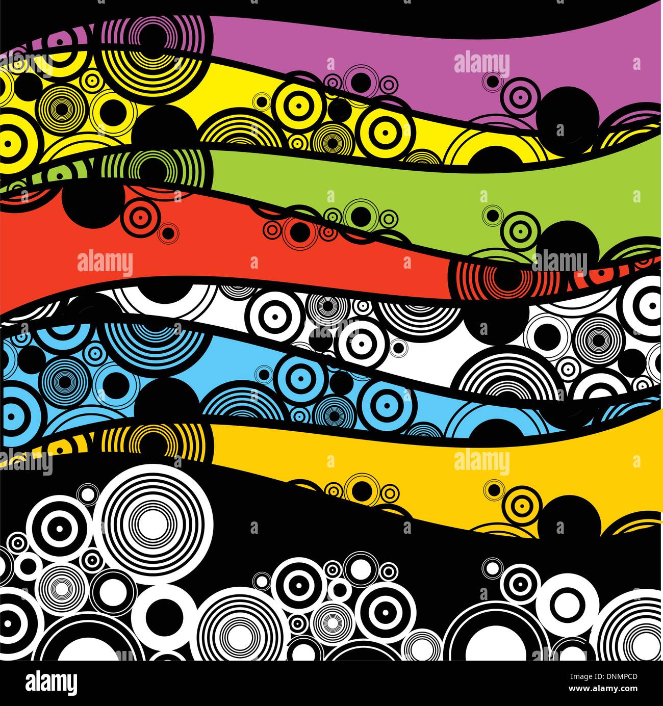 Retro circle background Stock Vector Image & Art - Alamy