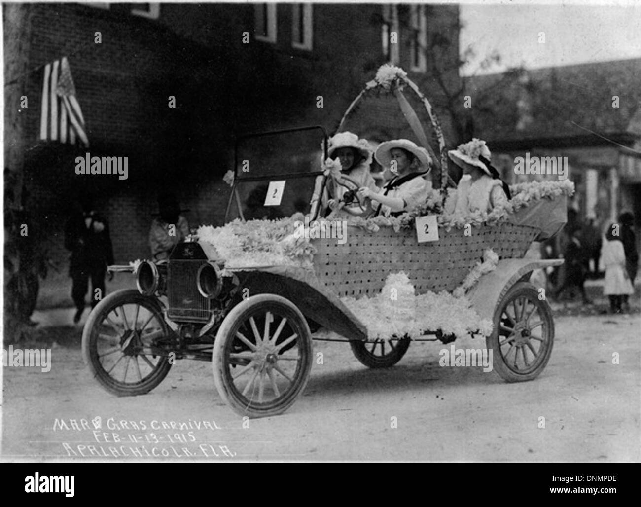 Mardi gras flags hi-res stock photography and images - Alamy