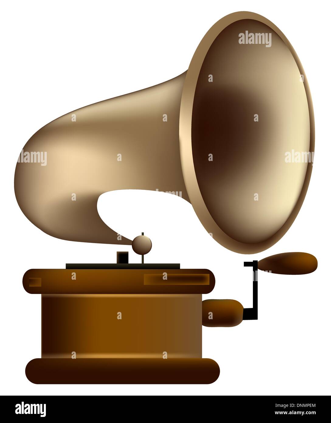 Gramophone Stock Vector Images - Alamy