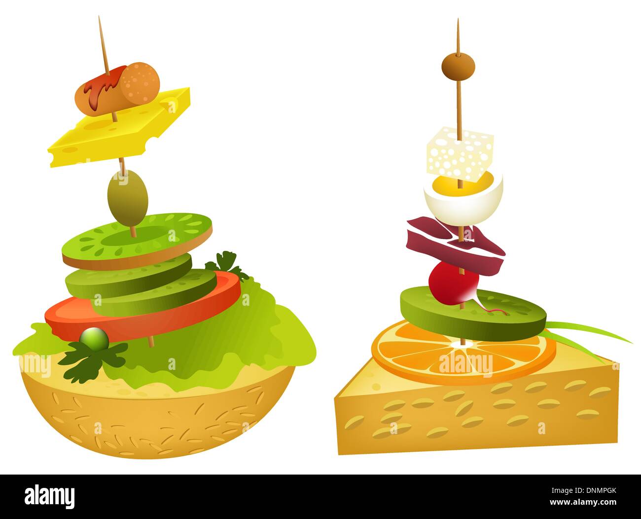 Small food pyramids Stock Vector Image & Art - Alamy