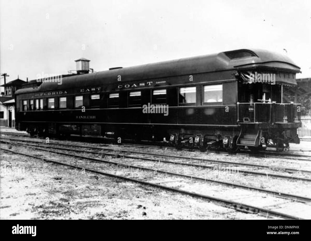 A 1920s image of the Florida East Coast Railway private rail car ...