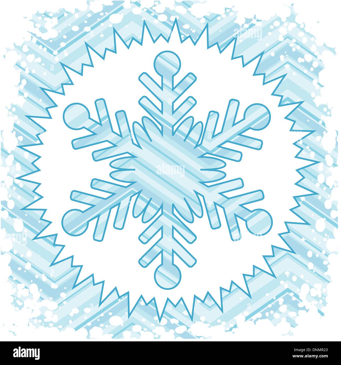 Snowflake design Stock Vector Images - Alamy