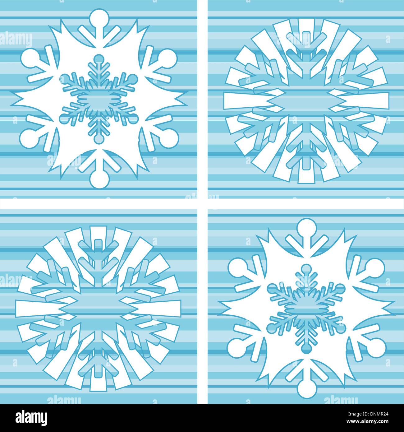 Retro Snowflake Design Stock Vector Image & Art - Alamy