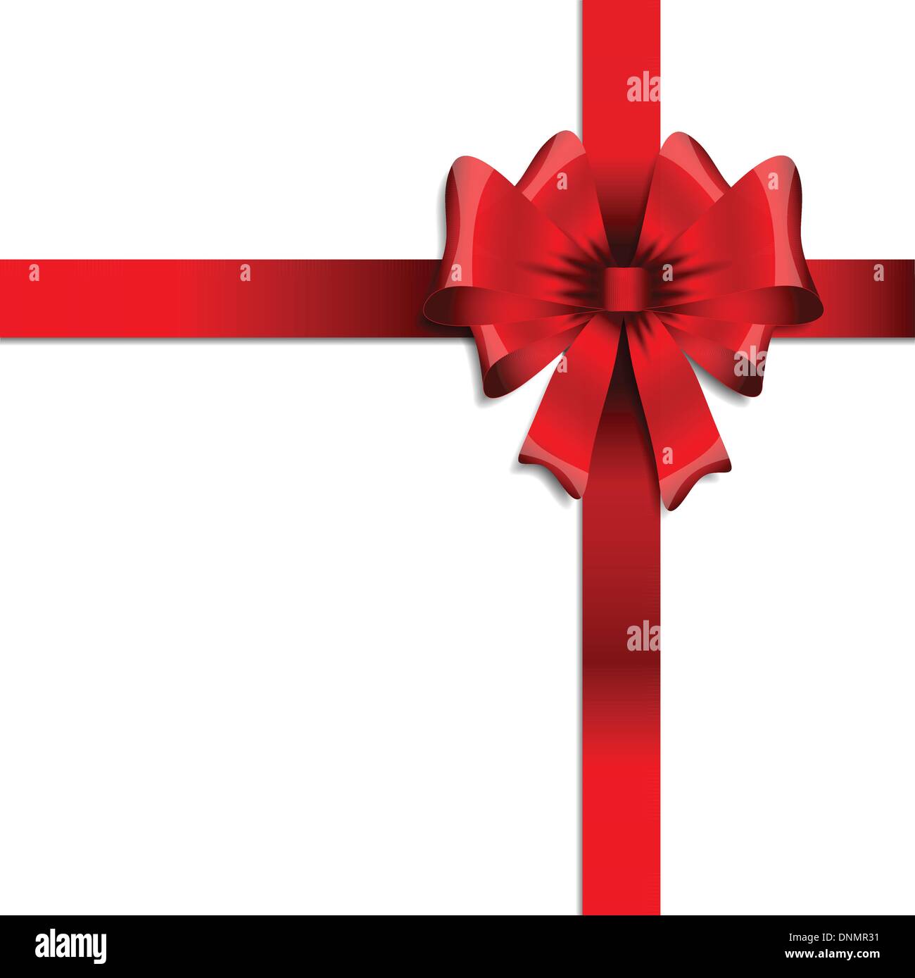 Glossy red ribbon background - ideal for Valentines Day Stock Vector ...