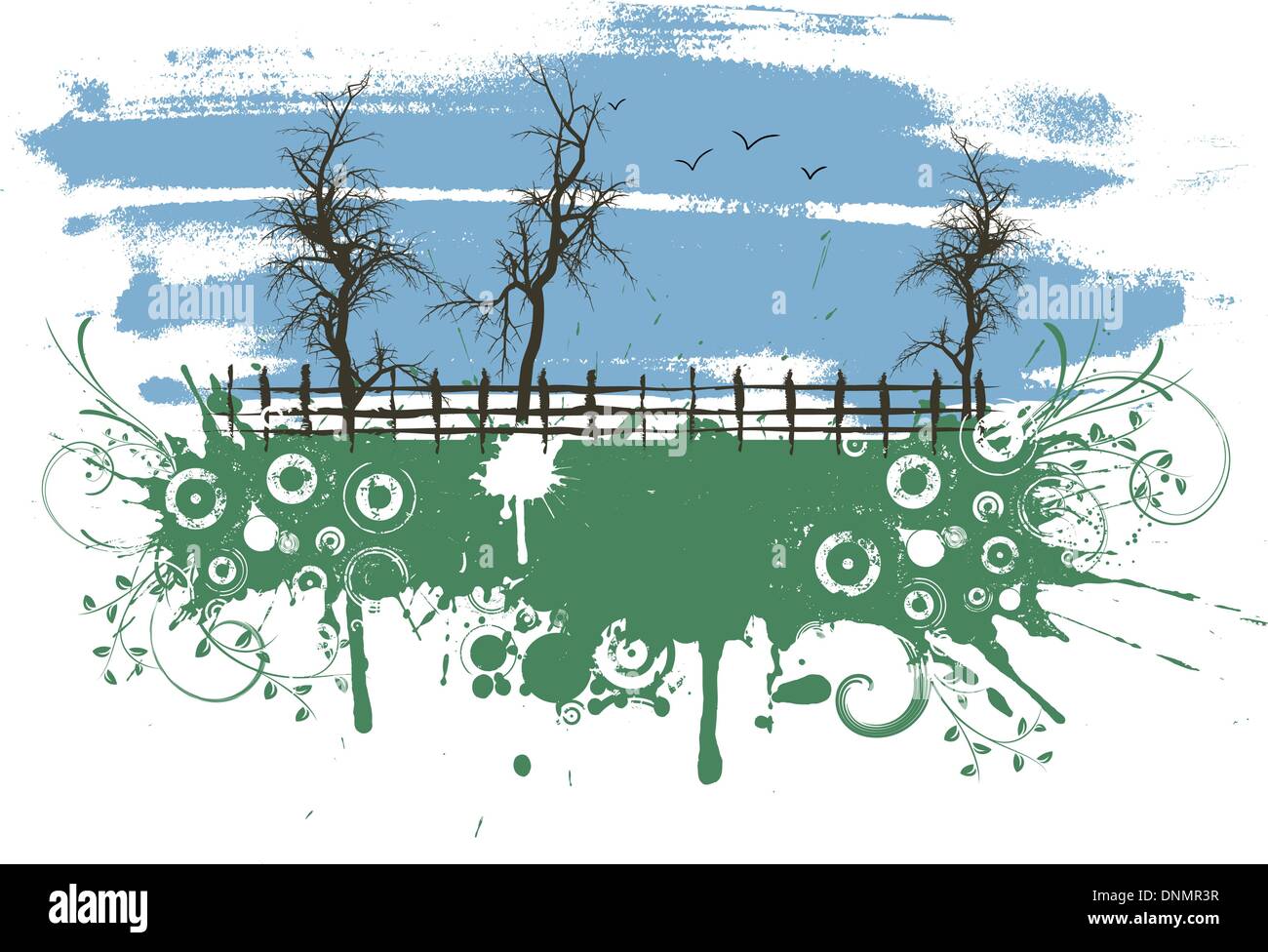 Rural branch Stock Vector Images - Alamy