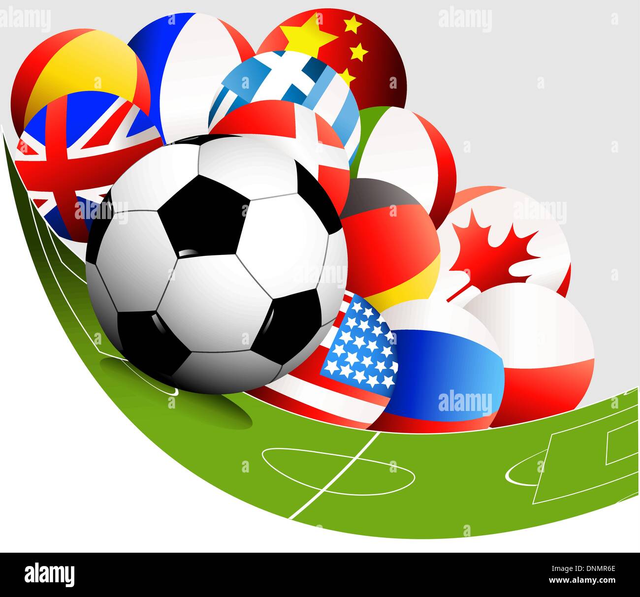 Abstract football background Stock Vector Image & Art - Alamy