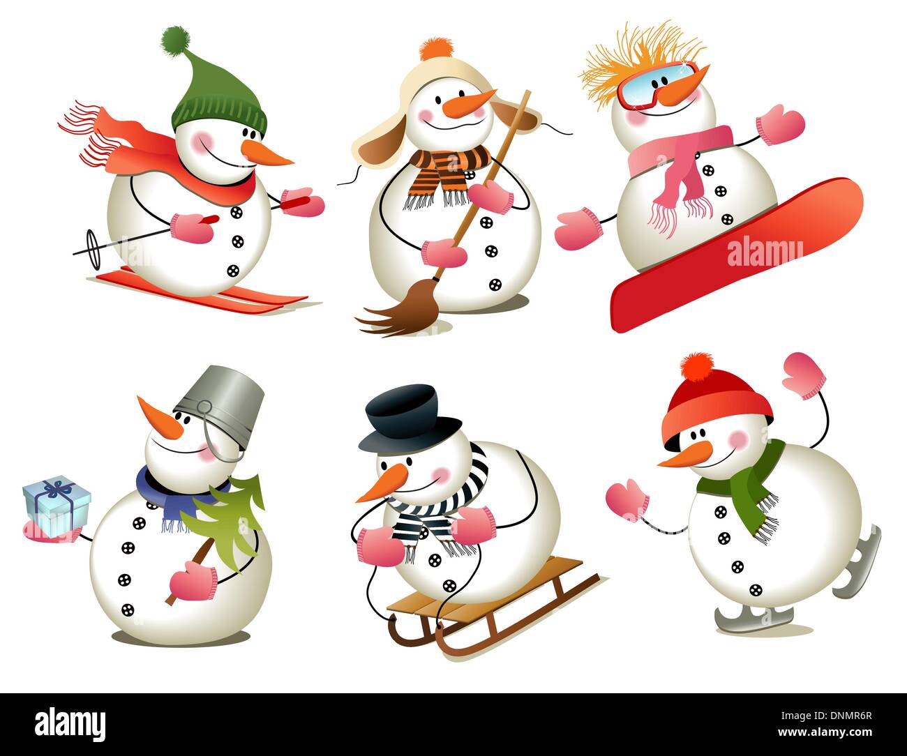 Snowboard sport cartoon hi-res stock photography and images - Alamy