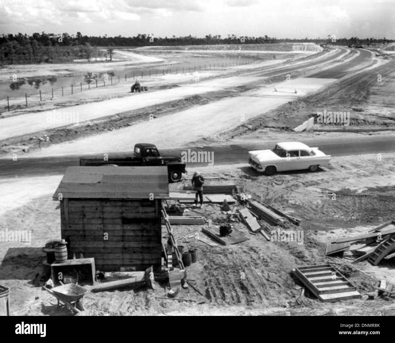 1950s construction hi-res stock photography and images - Alamy