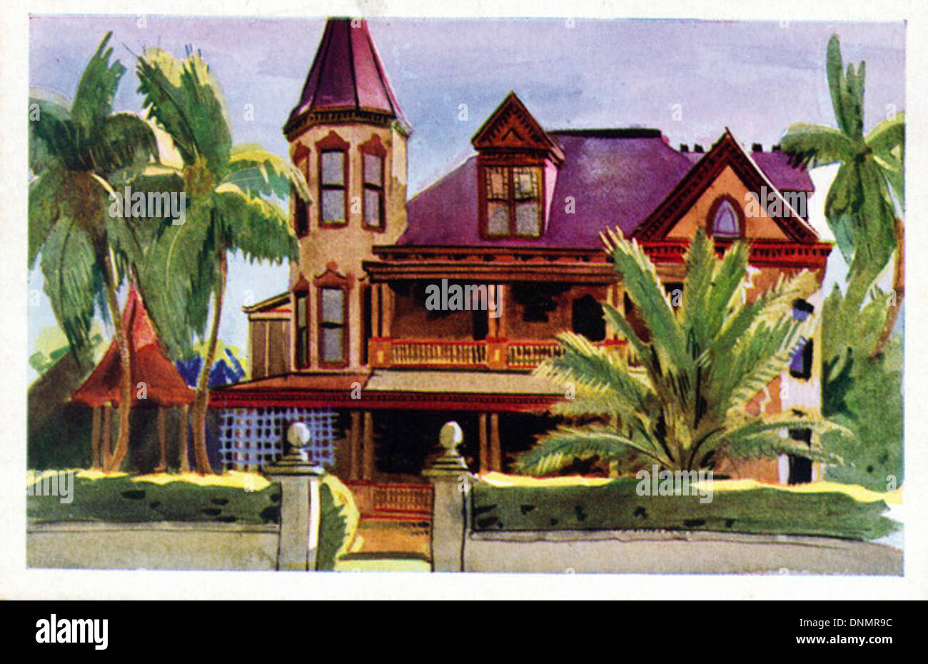 Victorian house postcards hi-res stock photography and images - Alamy