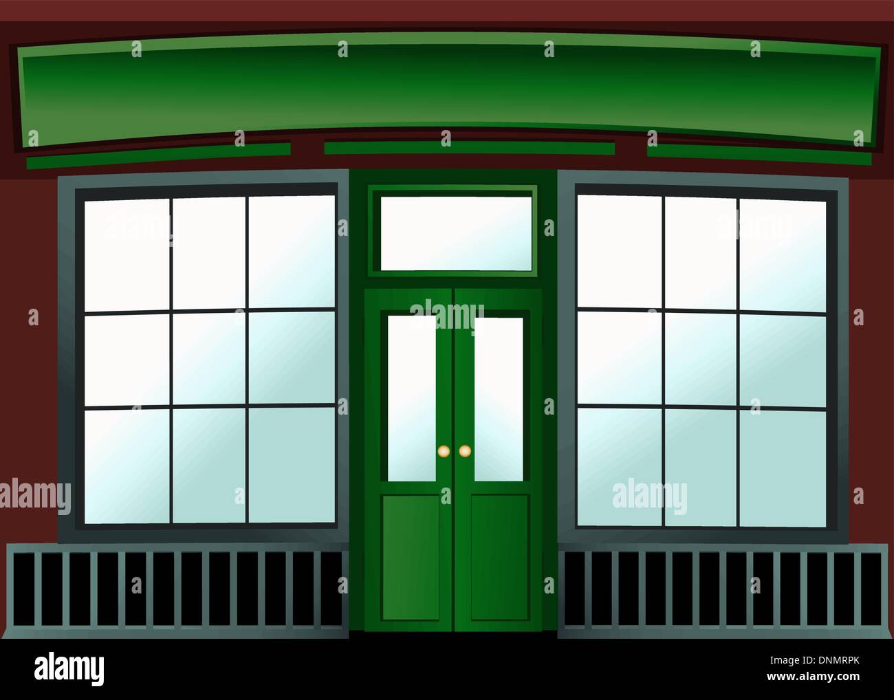 Gift shop front door Stock Vector Images - Alamy