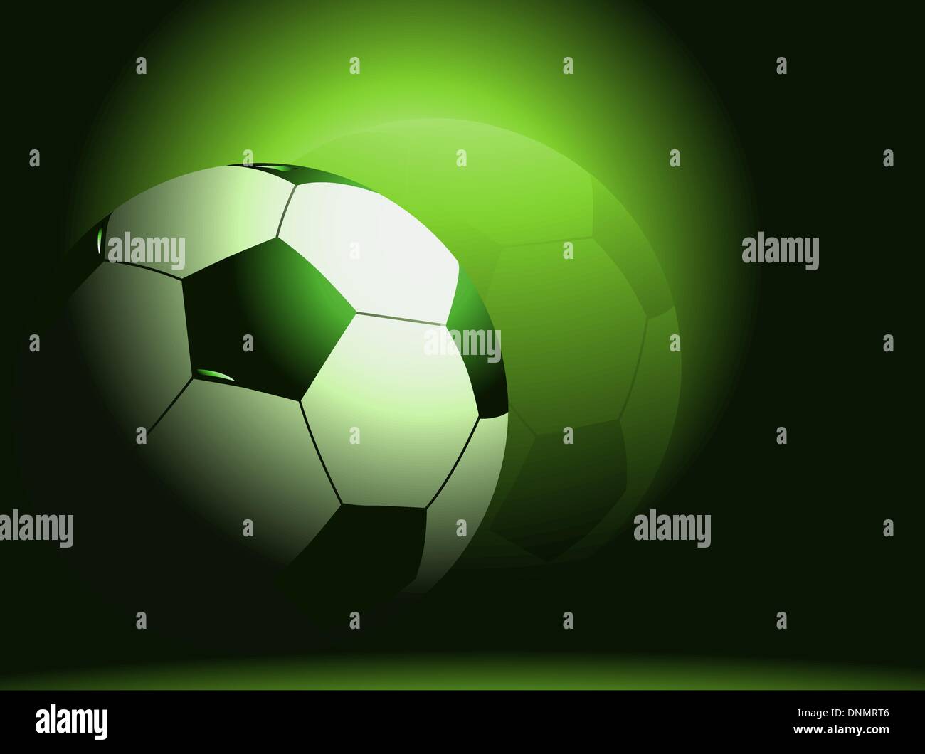 Soccer football banner ball Stock Vector Images - Alamy