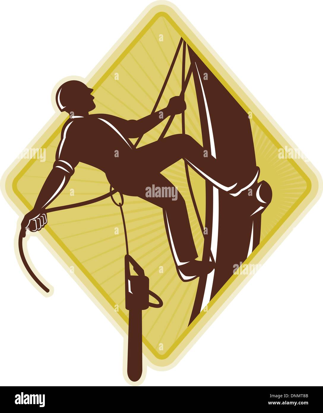 Tree Surgeon Stock Vector Images - Alamy