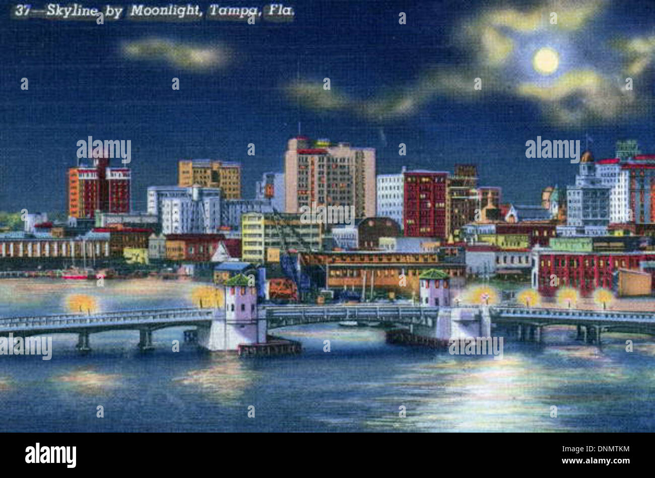 Florida postcards 1940s hi-res stock photography and images - Alamy