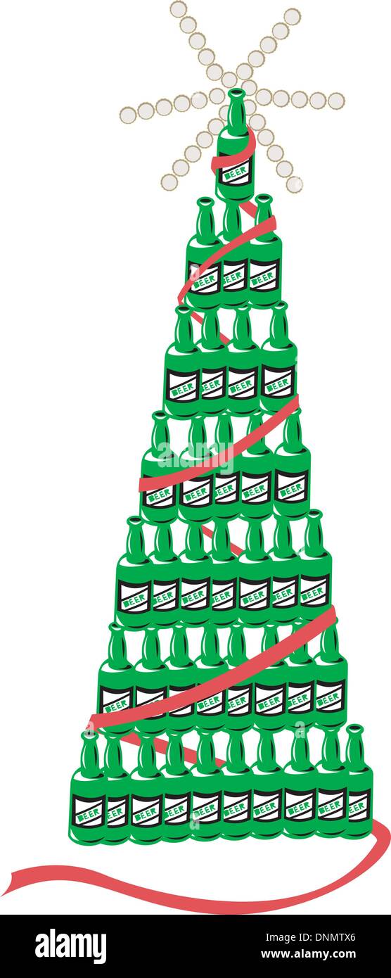 Bottle tree illustration Stock Vector Images - Alamy