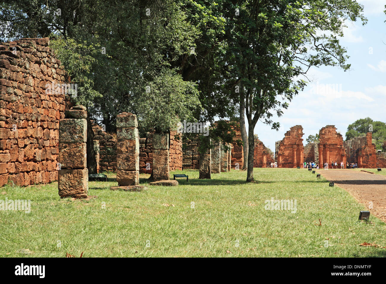 Argentina, Missiones, Jesuit Missions of the Guaranis : San Ignacio ...