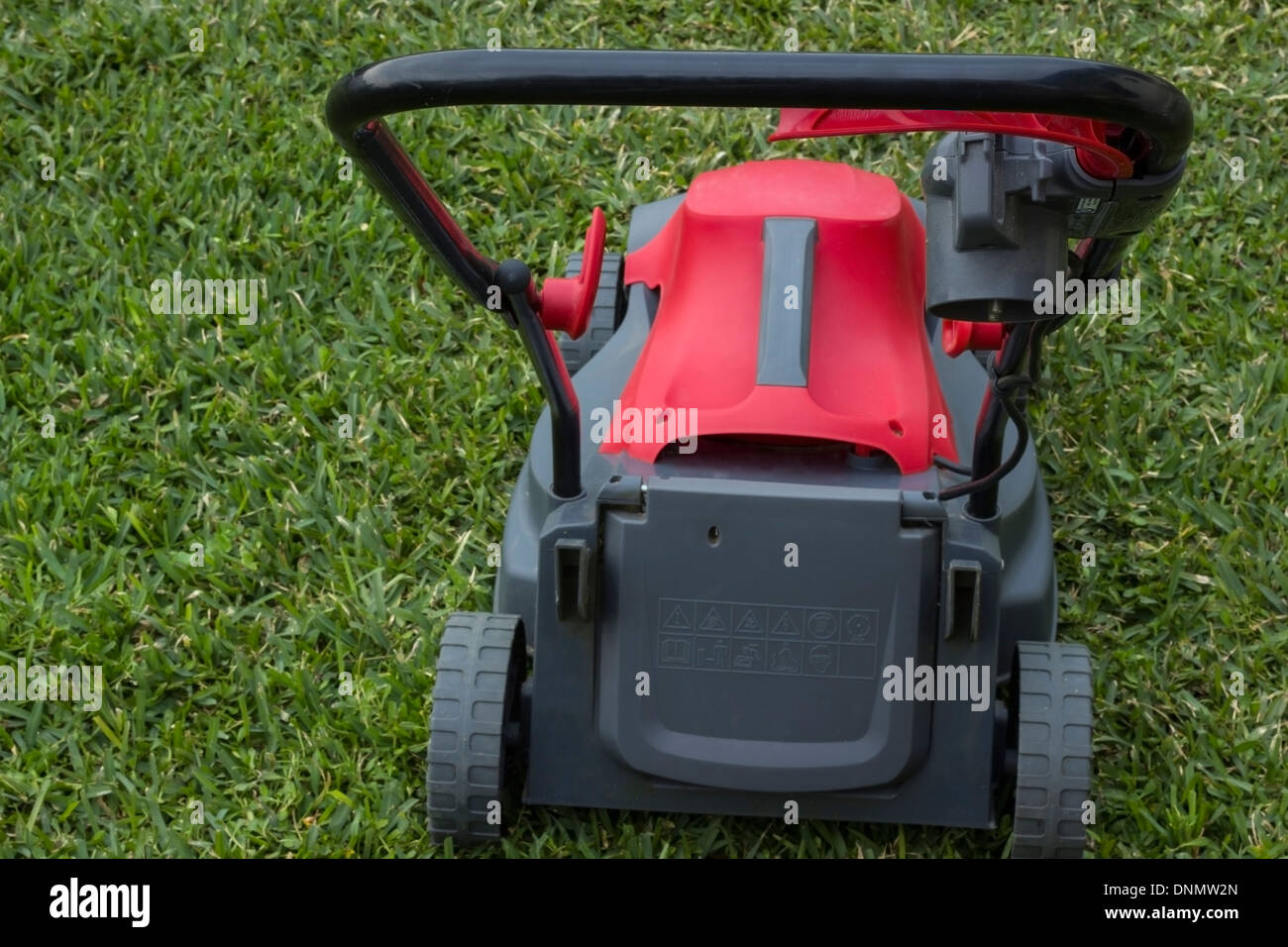 Rear view of mower hi-res stock photography and images - Alamy